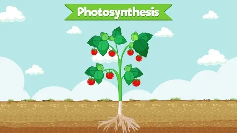 Photosynthesis animation stages made for... | Stock Video | Pond5