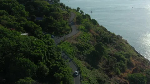 phuket island famous view point bay top ... | Stock Video | Pond5
