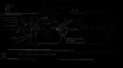 physics background black | Stock Video | Pond5