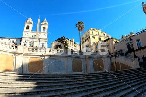 Photograph: Piazza di Spagna bottom of the Spanish Steps #101933172