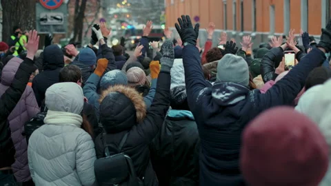 Riallying Up People Stock Videos – Royalty-Free HD & 4K Videos