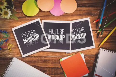 PSD Photoshop Template: Picture Photo Mockup #170754365