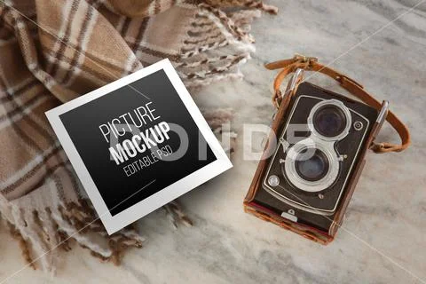 Picture photo mockup ~ PSD Photoshop Template #170760888