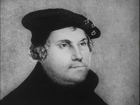 Pictures of Martin Luther, Karl Marx and... | Stock Video | Pond5