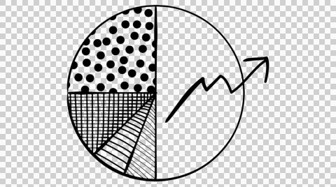 Pie Chart Animation hand drawing Line Dr... | Stock Video | Pond5