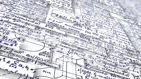 Math Paper Stock Footage ~ Royalty Free Stock Videos | Pond5