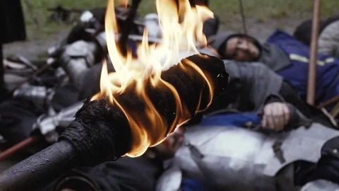 Pile of dead soldiers on the ground afte... | Stock Video | Pond5