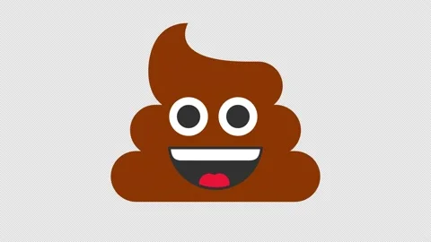 Pile of Poo Animated Emoji on Transparen... | Stock Video | Pond5