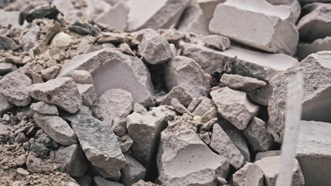 Pile of Rubble Industrial Construction W... | Stock Video | Pond5