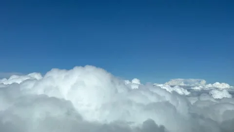 Pilot point of view from a jet cockpit o... | Stock Video | Pond5