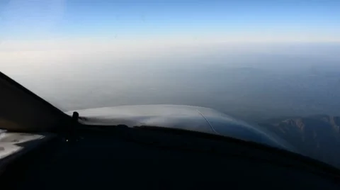 Jet Airplane Cockpit Window Stock Footage ~ Royalty Free Stock Videos ...
