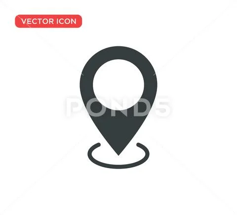 Pin Location Mark Sign Icon Vector Illustration Illustration #113453316