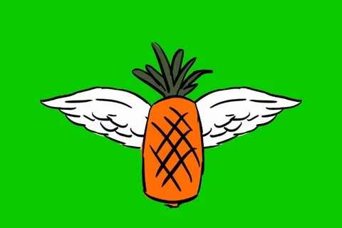 Pineapple Green Screen Stock Video Footage | Royalty Free Pineapple ...