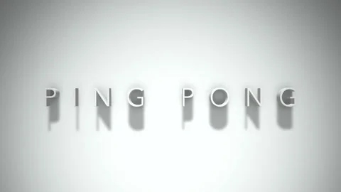 Ping Pong Background Stock Footage ~ Royalty Free Stock Videos | Pond5