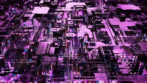 pink abstract shining cyberpunk modern h... | Stock Video | Pond5