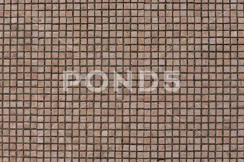 Pink cladding mosaic on old soviet house background texture Stock Photo ...