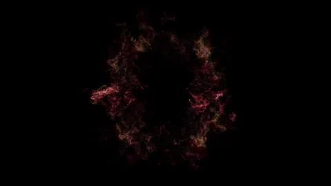 Pink color shock wave on alpha backgroun... | Stock Video | Pond5