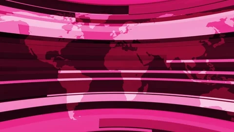 Pink color technology news background an... | Stock Video | Pond5