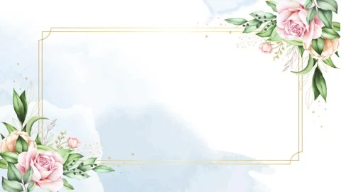 Pink Flower Border Stock Video Footage | Royalty Free Pink Flower ...