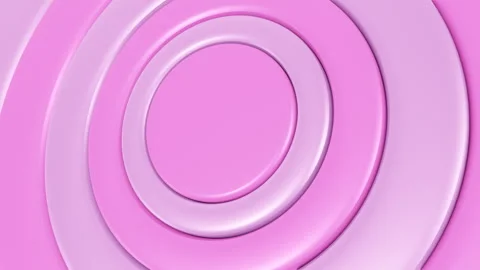 Pink gradient rotating glossy cartoon ci... | Stock Video | Pond5
