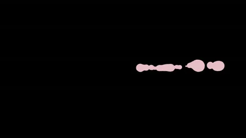 Pink ink, liquid paint, ink splash on bl... | Stock Video | Pond5