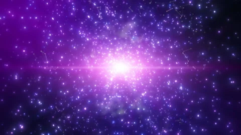 Pink purple blue dust particles explosio... | Stock Video | Pond5