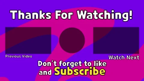Pink Purple Youtube End Screen Video Car... | Stock Video | Pond5