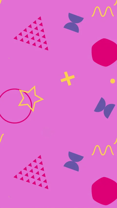 Pink Seamless Pattern Animated Backgroun... | Stock Video | Pond5