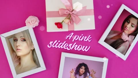 Pink Slideshow ~ After Effects Template #247467432 | Pond5