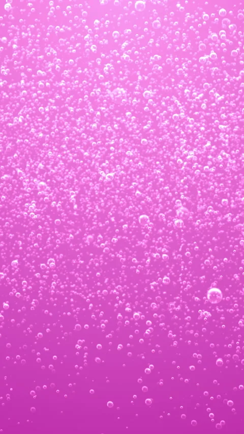 Pink Soda Bubbles Background with Loop | Stock Video | Pond5