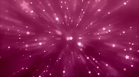 Pink star animation. | Stock Video | Pond5