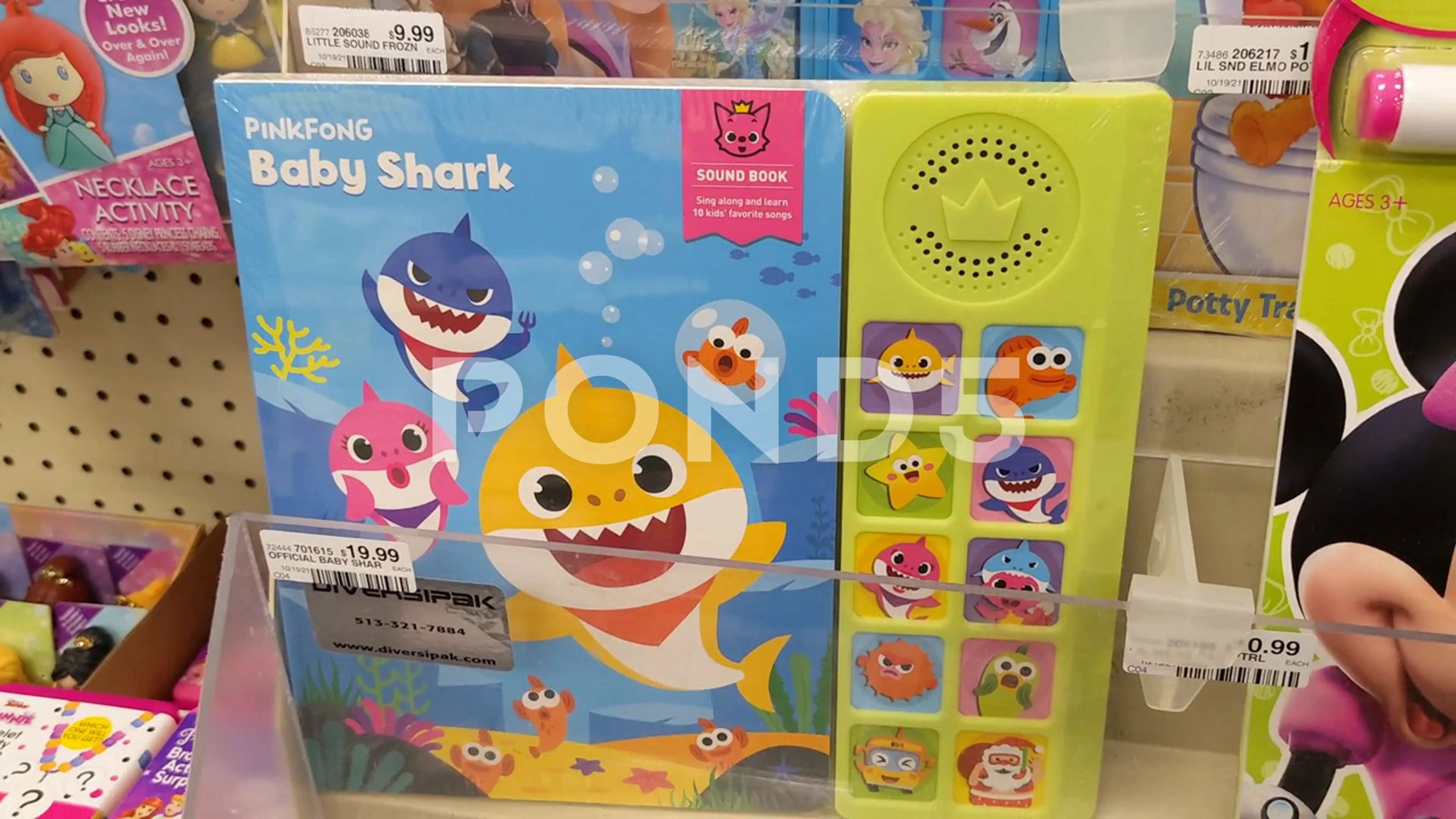 Pinkfong Baby Shark Meet Baby Shark Hard Book Excellent