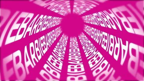 Pinky funnel loop animation with barbie ... | Stock Video | Pond5