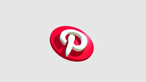 Pinterest Logo Animation Stock Video Footage | Royalty Free Pinterest ...