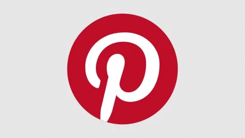 Pinterest logo animation with Alpha Chan... | Stock Video | Pond5