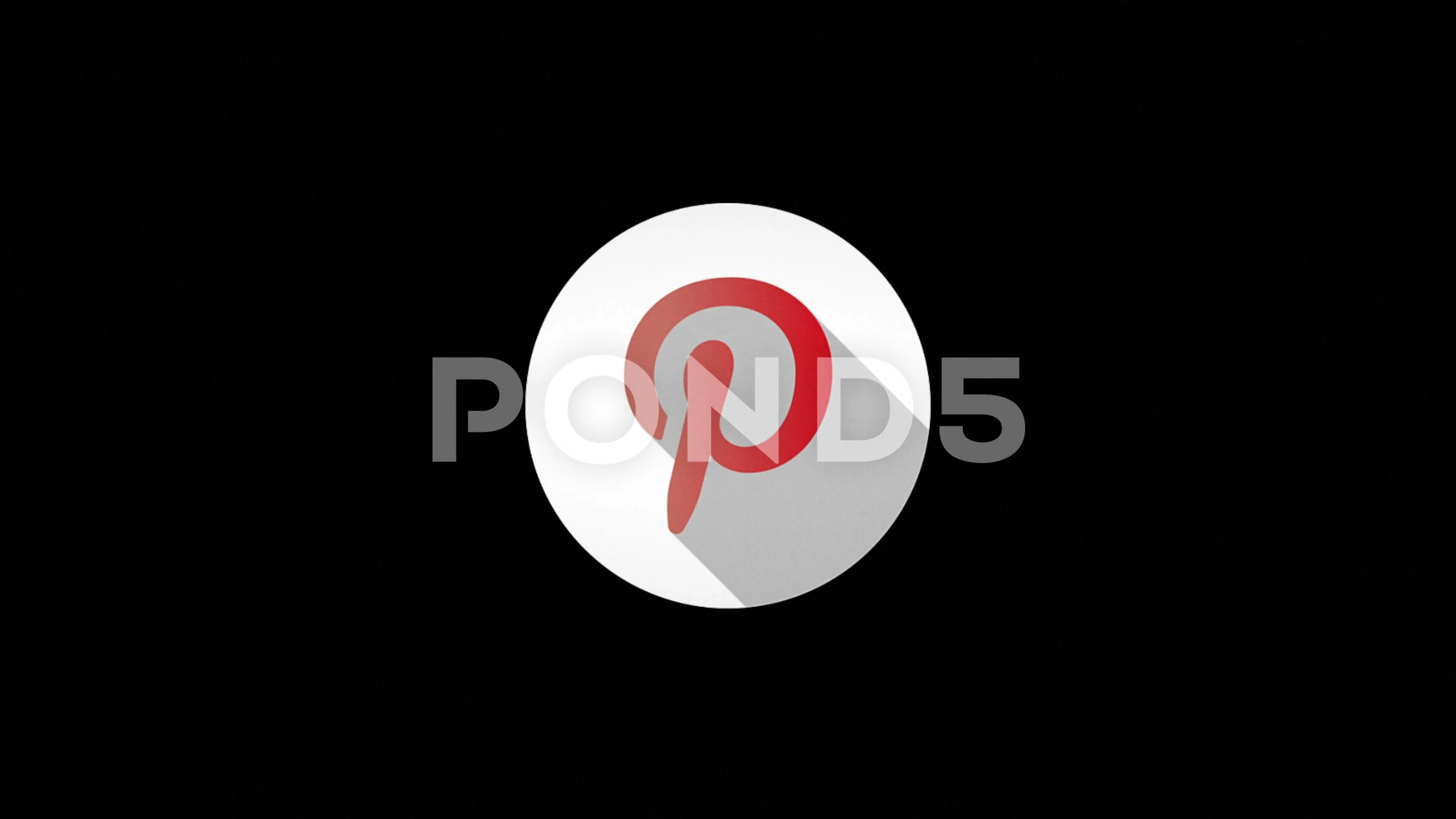 Pinterest Logo Flat