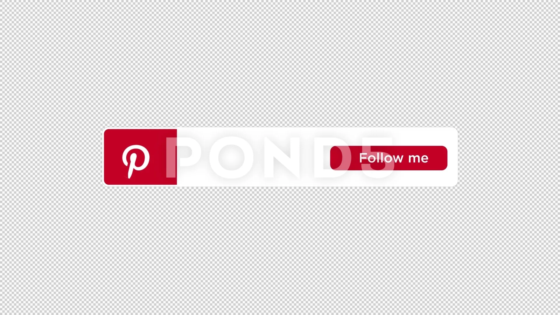 Pinterest Follow Me Button