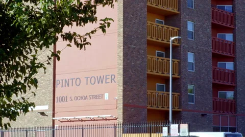 Pinto Tower Condominiums in Downtown El ... | Stock Video | Pond5