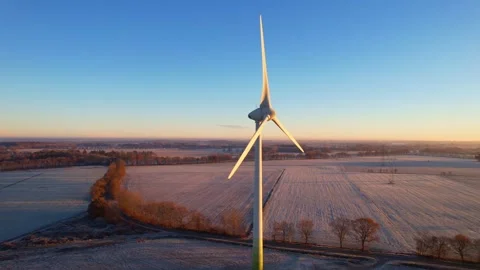Pinwheel, wind power turbine energy prod... | Stock Video | Pond5