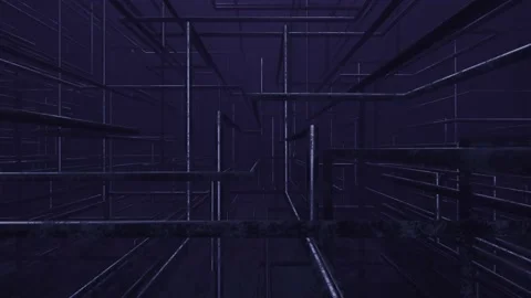 Pipe line animation with the end screen.... | Stock Video | Pond5