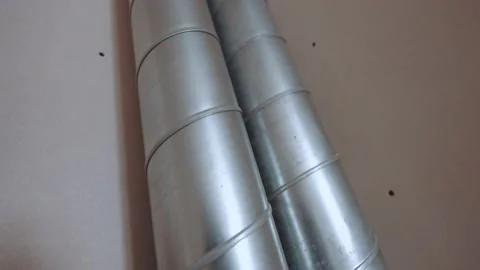 Pipeline inside the house, pipes in the ... | Stock Video | Pond5