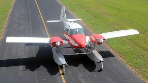 Piper Plane Stock Footage ~ Royalty Free Stock Videos | Pond5