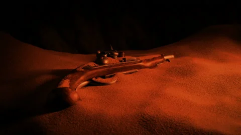 Pirate Fire Gun Stock Footage ~ Royalty Free Stock Videos | Pond5