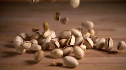 Nuts Falling Stock Footage ~ Royalty Free Stock Videos | Pond5