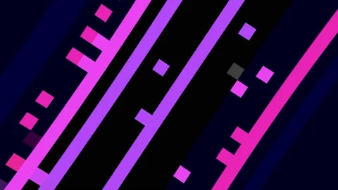 Pixel animation, Visual colorful video e... | Stock Video | Pond5