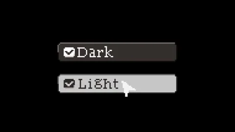 Pixel art of Dark Light Animation | Stock Video | Pond5