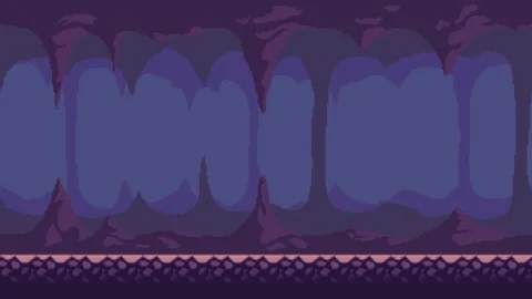 Pixel art loop animation of underground ... | Stock Video | Pond5