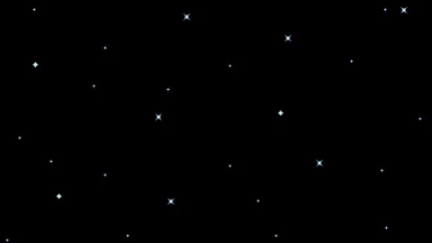 Pixel art starry sky background. Animate... | Stock Video | Pond5