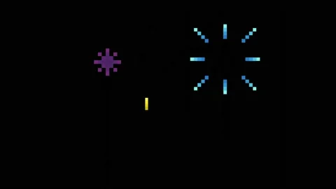 Pixel Fireworks Stock Video Footage | Royalty Free Pixel Fireworks ...