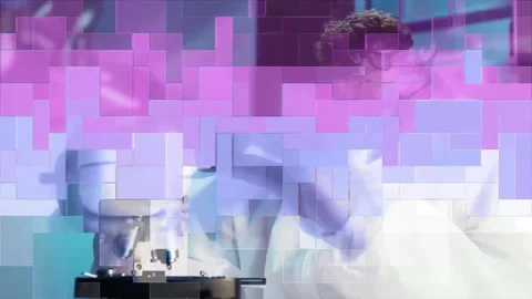 Pixel Grid Transitions for After Effects ~ After Effects #241558749